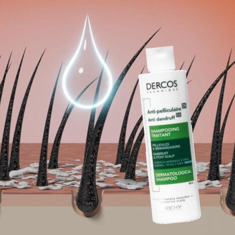 Dercos shampooing cheveux normaux à gras anti-pelliculaire - Paraplume
